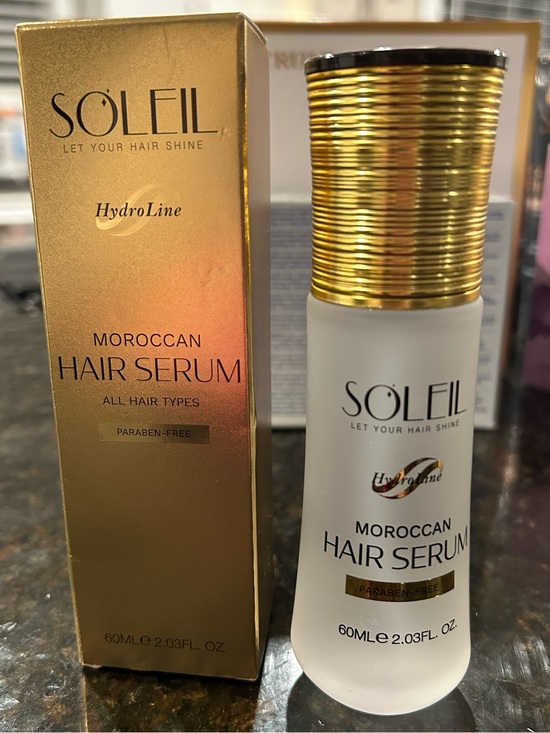 Soleil Soleil | Hair | Soleil Hydroline Moroccan Hair Serum New In Gold ...